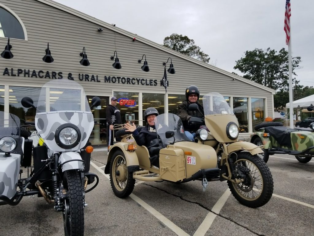 1st Annual Ural NH Rally - AlphaCars & Ural of New England
