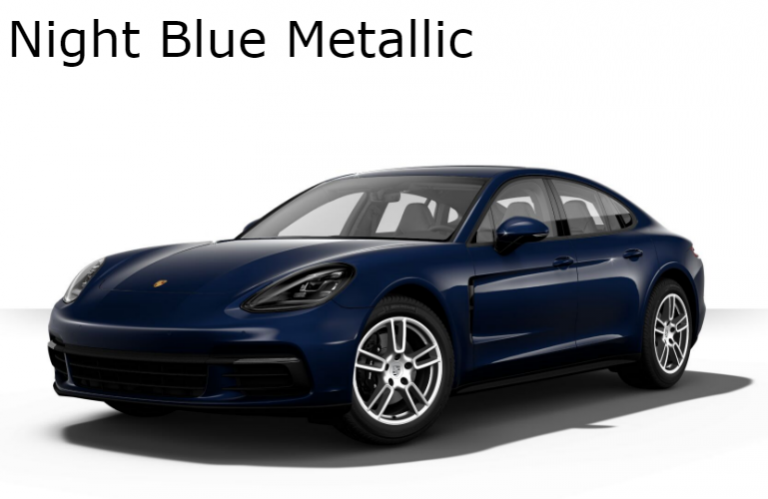 2018 Porsche Panamera Exterior Color Options | Porsche Delaware
