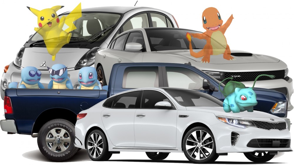Pokémon GO Cars