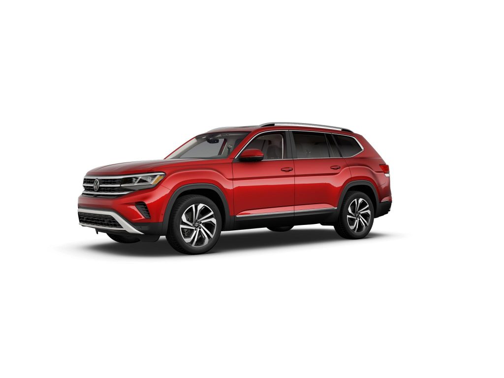 2021 Volkswagen Atlas SUV is available in 7 exterior paint color options