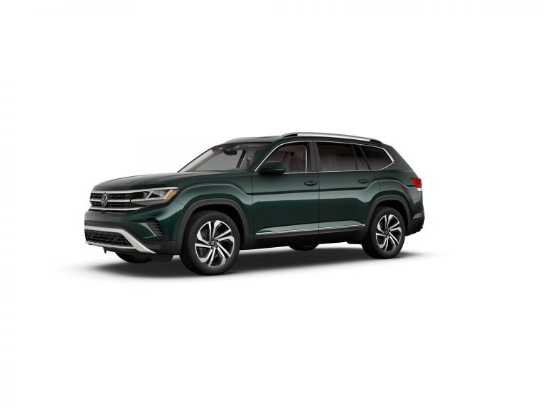 2021 Volkswagen Atlas racing green metallic_o - Karen Radley Volkswagen
