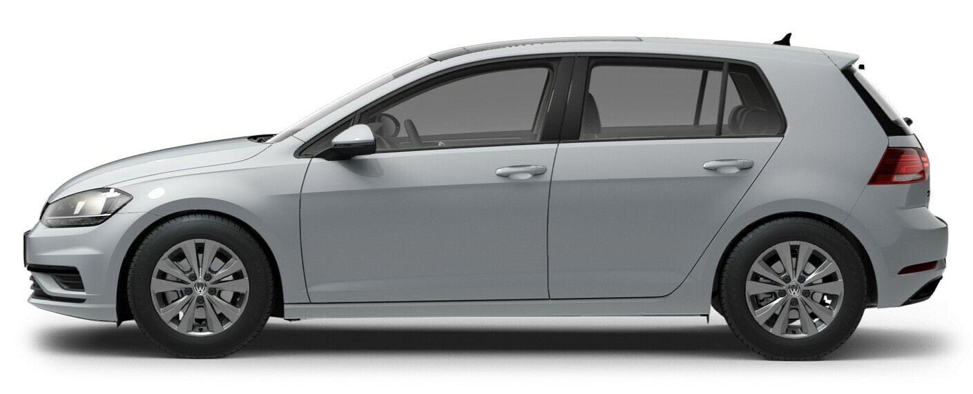 2021 Volkswagen Golf hatchback is available in 5 vibrant exterior paint ...