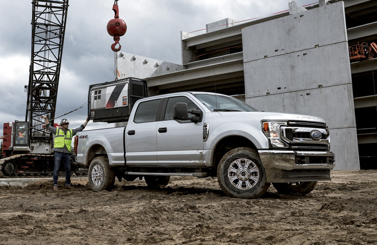 What are the 2020 Ford Super Duty engine options?