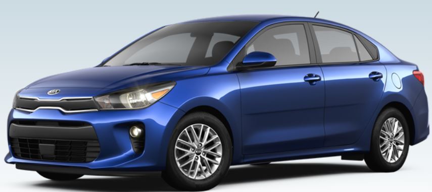 2018 Kia Rio Color Options