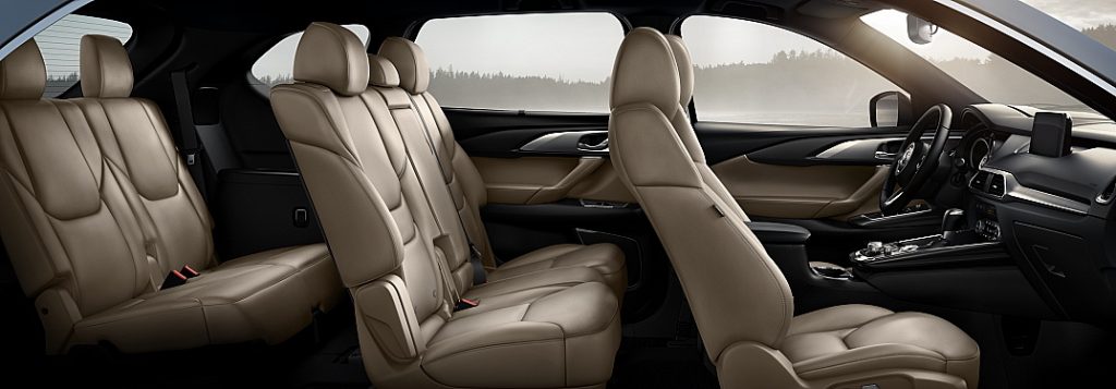 2018-Mazda-CX-9-interior-view-three-rows-of-seats_o - Holiday Mazda