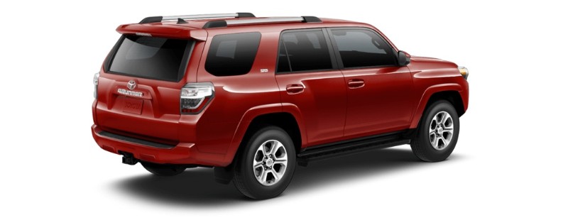 2019 Toyota 4Runner Exterior Color Options