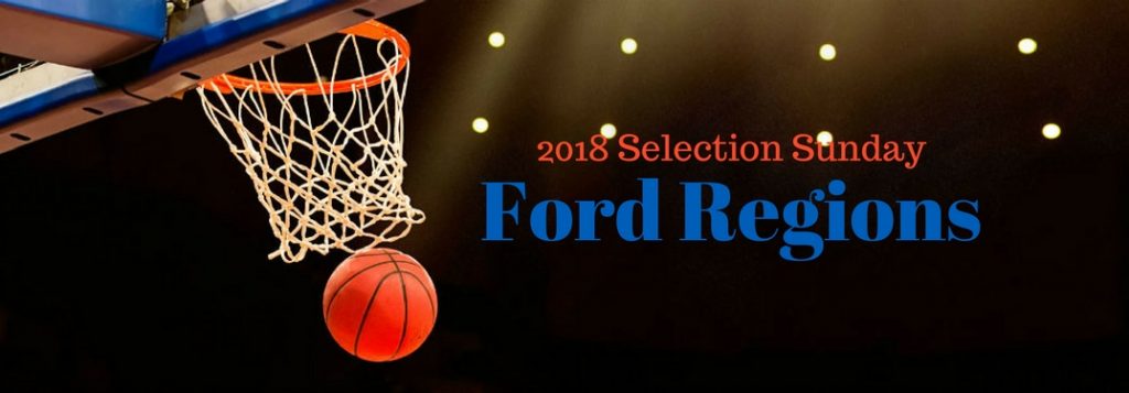 2018 Selection Sunday Ford Truck, Van, Car & SUV Regions