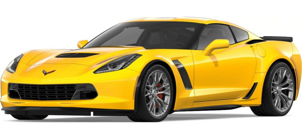 What are the Color Options for the 2019 Chevrolet Corvette?