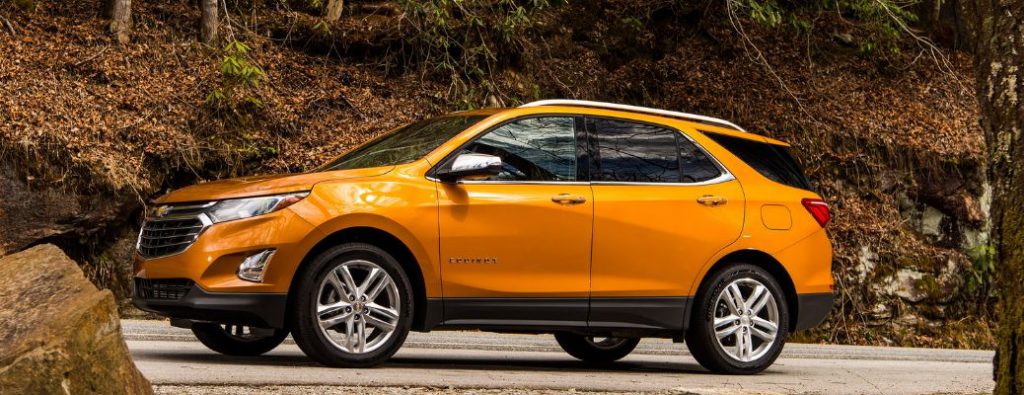 How much cargo space is in the 2019 Chevy Equinox?