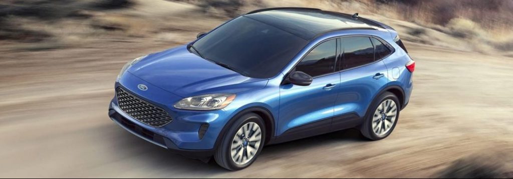 How does the Ford Escape Hybrid recharge its electric motor?