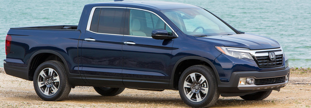 Side view of the 2018 Honda Ridgeline