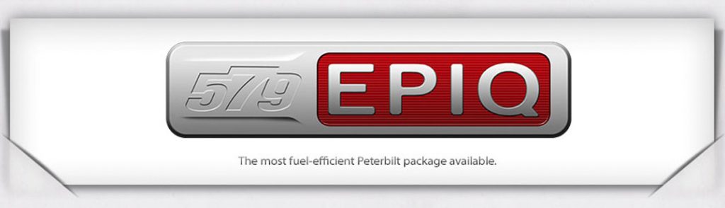 Peterbilt Model 579 EPIQ fuel economy improvement