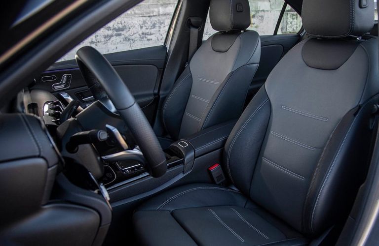 How luxurious is the interior of the 2022 Mercedes-Benz A-Class?