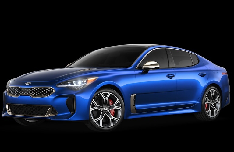 What are the interior and exterior color options for the 2020 Kia Stinger?