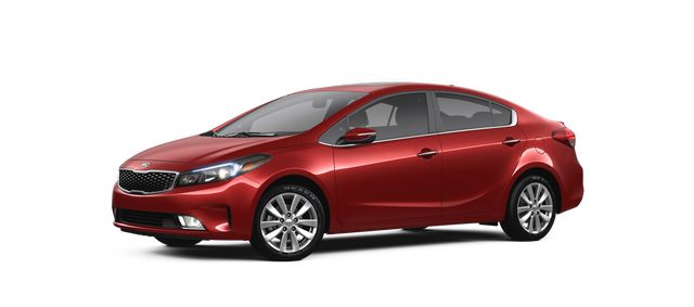 2018 Kia Forte in Currant Red
